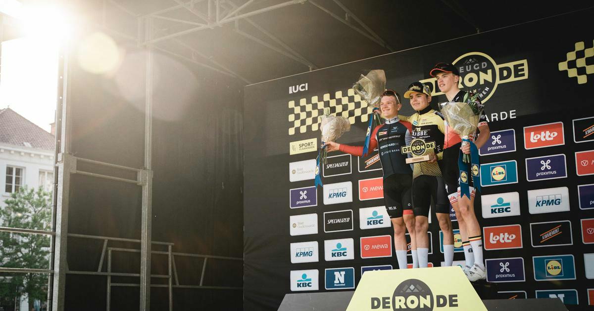 Jarno Widar wins after late breakaway in Men U19’s race | Ronde van ...
